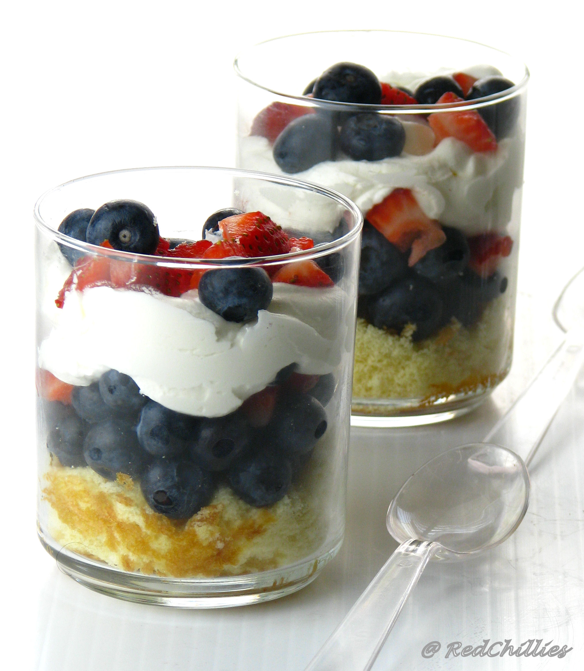 Light Berry Parfait | RedChillies