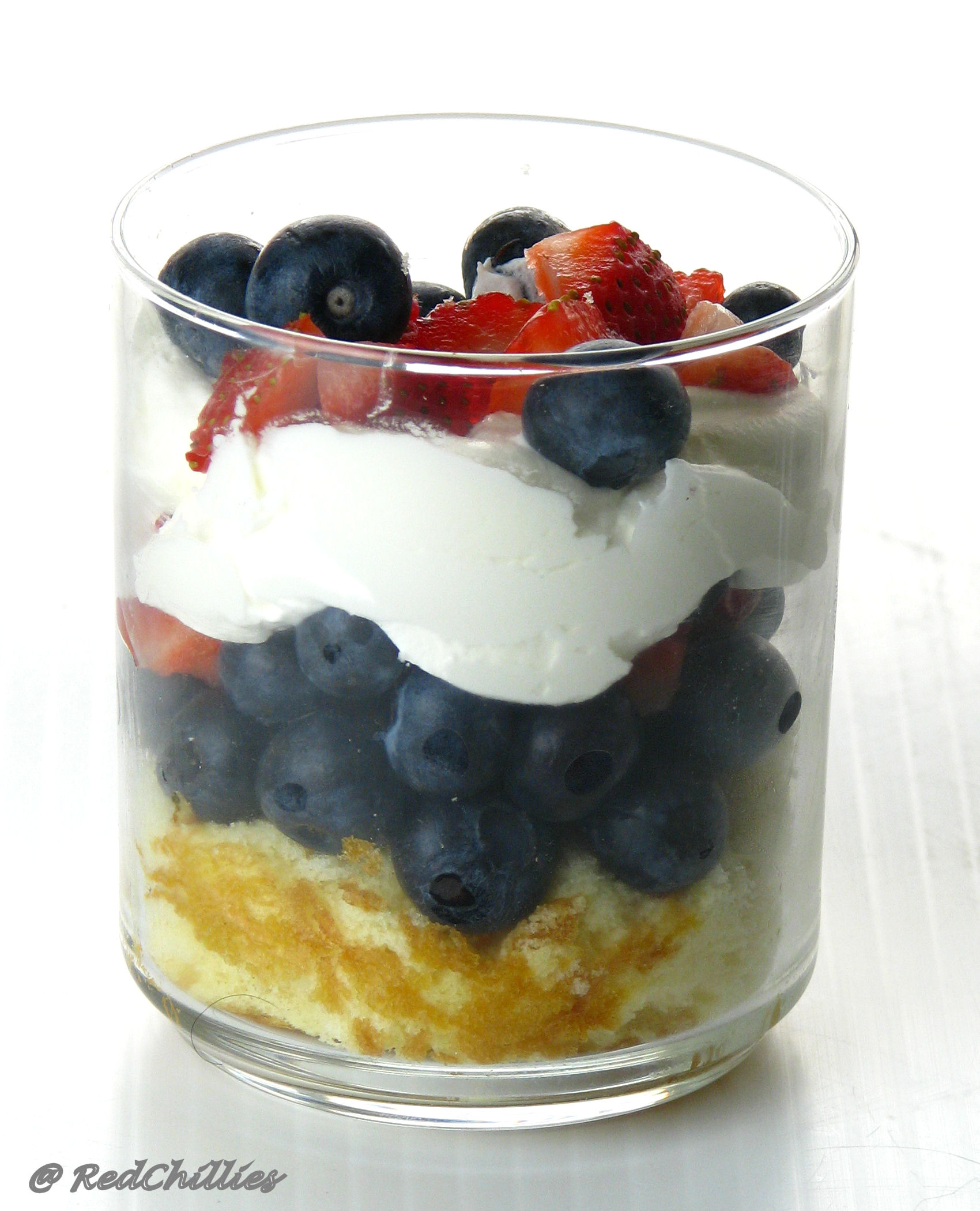 Light Berry Parfait | RedChillies