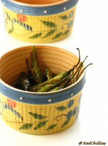 Spicy Hot Sautéed Green Chillies | RedChillies