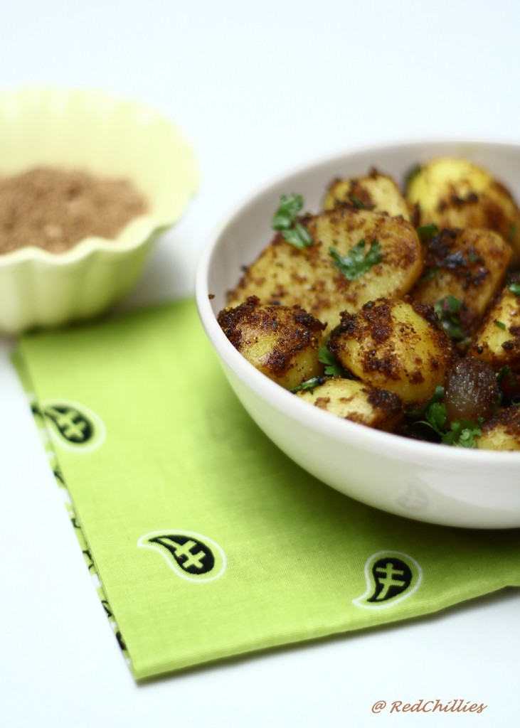 Chettinad Potatoes | RedChillies